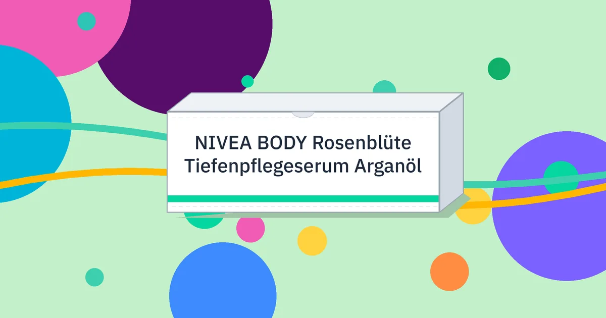 Symbolbild: Packung mit der Aufschrift NIVEA BODY Rosenblüte Tiefenpflegeserum Arganöl (PZN 17626206) – Verfügbarkeit und Bezug in Apotheken in Frankfurt am Main