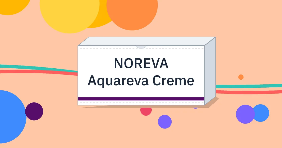 Symbolbild: Packung mit der Aufschrift NOREVA Aquareva Creme (PZN 04712430) – Verfügbarkeit und Bezug in Apotheken in Frankfurt am Main