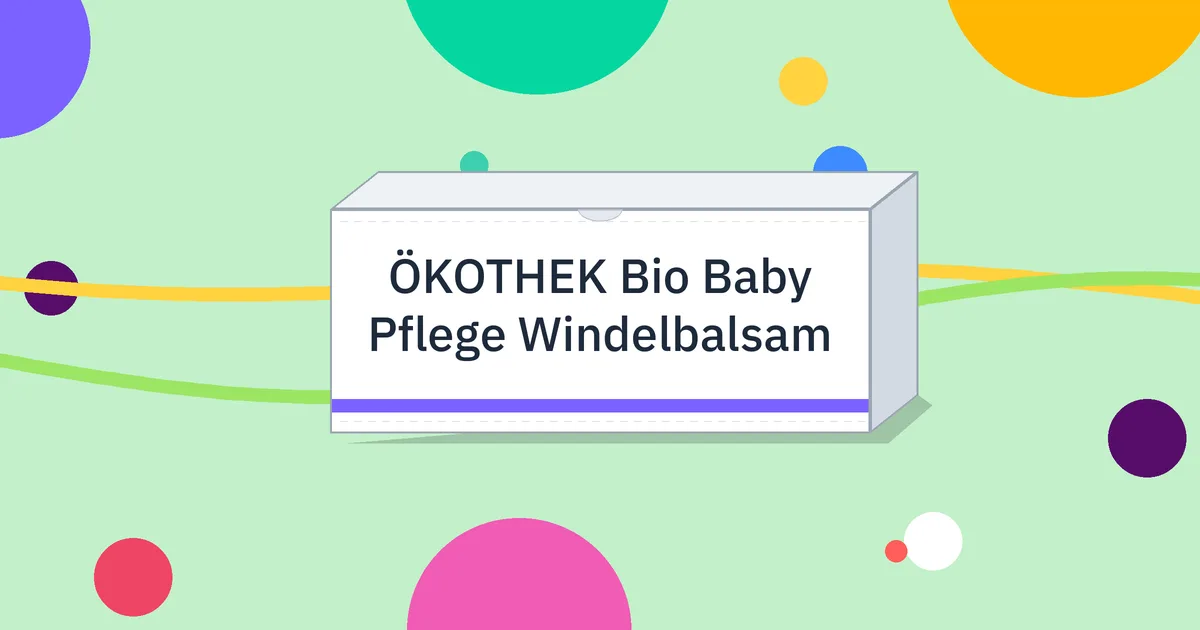 Symbolbild: Packung mit der Aufschrift ÖKOTHEK Bio Baby Pflege Windelbalsam (PZN 19404214) – Verfügbarkeit und Bezug in Apotheken in Frankfurt am Main