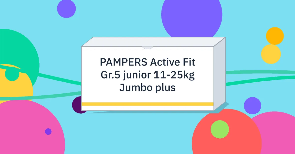 Symbolbild: Packung mit der Aufschrift PAMPERS Active Fit Gr.5 junior 11-25kg Jumbo plus (PZN 03073399) – Verfügbarkeit und Bezug in Apotheken in Frankfurt am Main