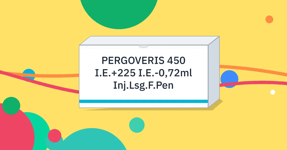 Symbolbild: Packung mit der Aufschrift PERGOVERIS 450 I.E.+225 I.E.-0,72ml Inj.Lsg.F.Pen (PZN 12900938) – Verfügbarkeit und Bezug in Apotheken in Frankfurt am Main