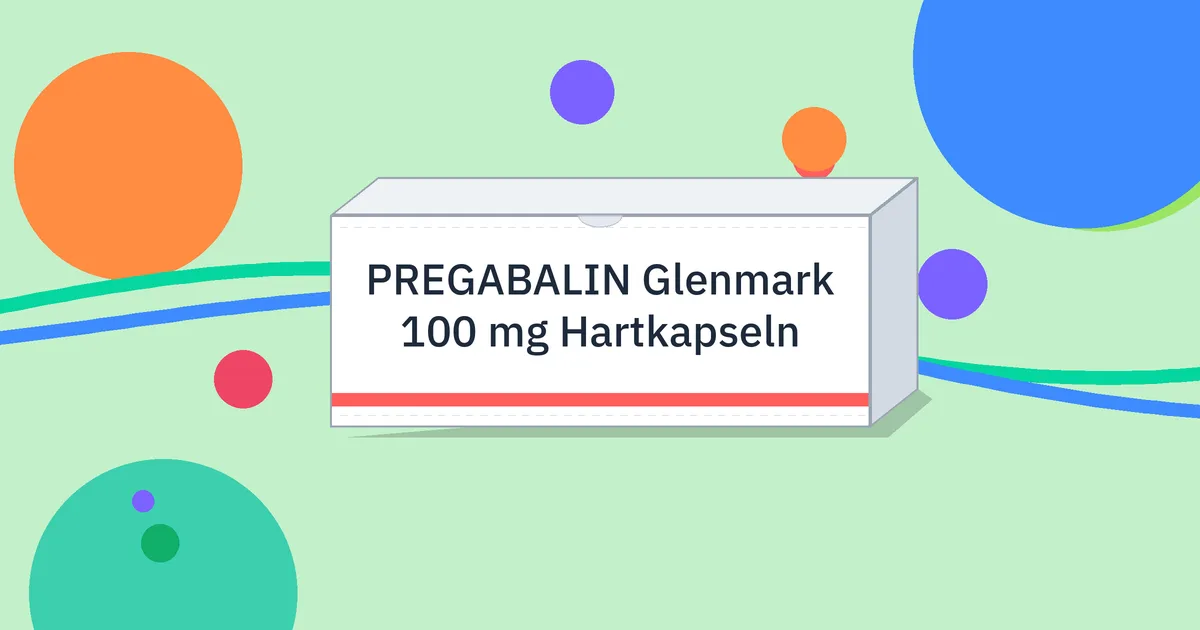 Symbolbild: Packung mit der Aufschrift PREGABALIN Glenmark 100 mg Hartkapseln (PZN 17536992) – Verfügbarkeit und Bezug in Apotheken in Frankfurt am Main
