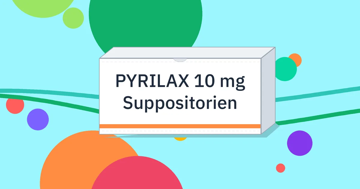 Symbolbild: Packung mit der Aufschrift PYRILAX 10 mg Suppositorien (PZN 04908340) – Verfügbarkeit und Bezug in Apotheken in Frankfurt am Main