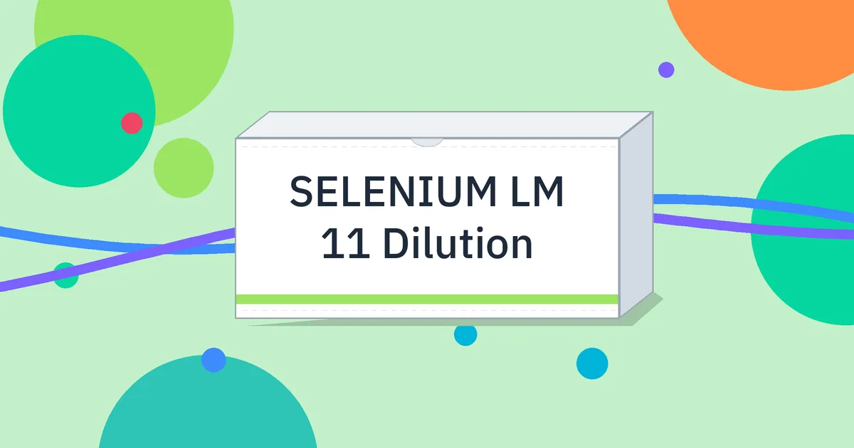Symbolbild: Packung mit der Aufschrift SELENIUM LM 11 Dilution (PZN 13185751) – Verfügbarkeit und Bezug in Apotheken in Frankfurt am Main
