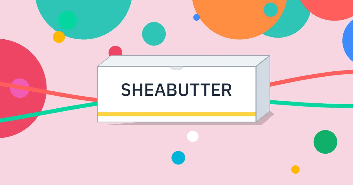Symbolbild: Packung mit der Aufschrift SHEABUTTER (PZN 00195216) – Verfügbarkeit und Bezug in Apotheken in Frankfurt am Main