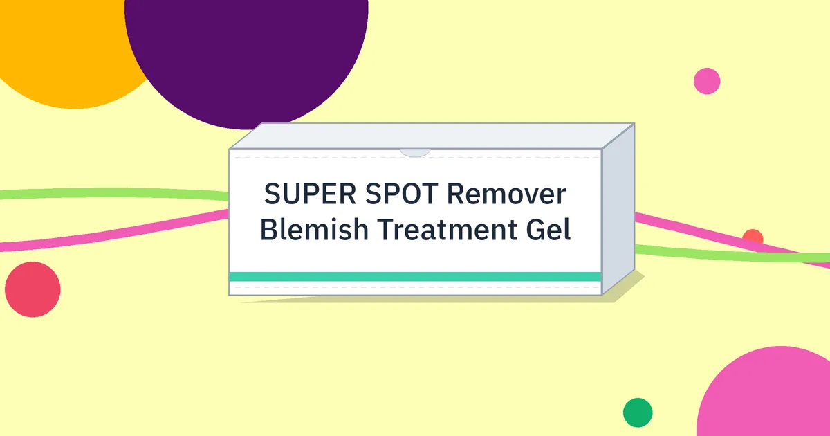 Symbolbild: Packung mit der Aufschrift SUPER SPOT Remover Blemish Treatment Gel (PZN 18863411) – Verfügbarkeit und Bezug in Apotheken in Frankfurt am Main