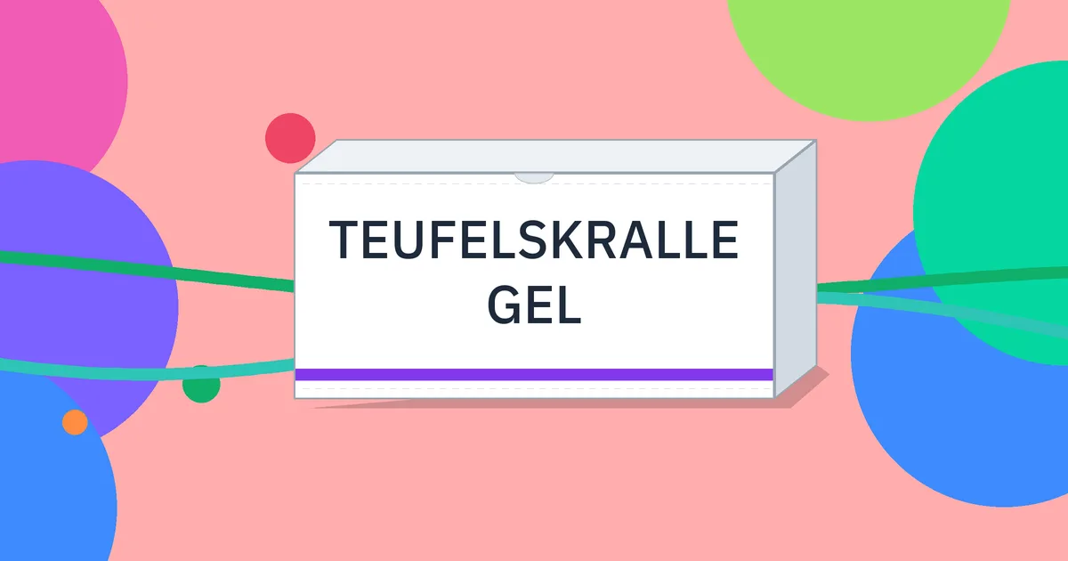 Symbolbild: Packung mit der Aufschrift TEUFELSKRALLE GEL (PZN 00849391) – Verfügbarkeit und Bezug in Apotheken in Frankfurt am Main