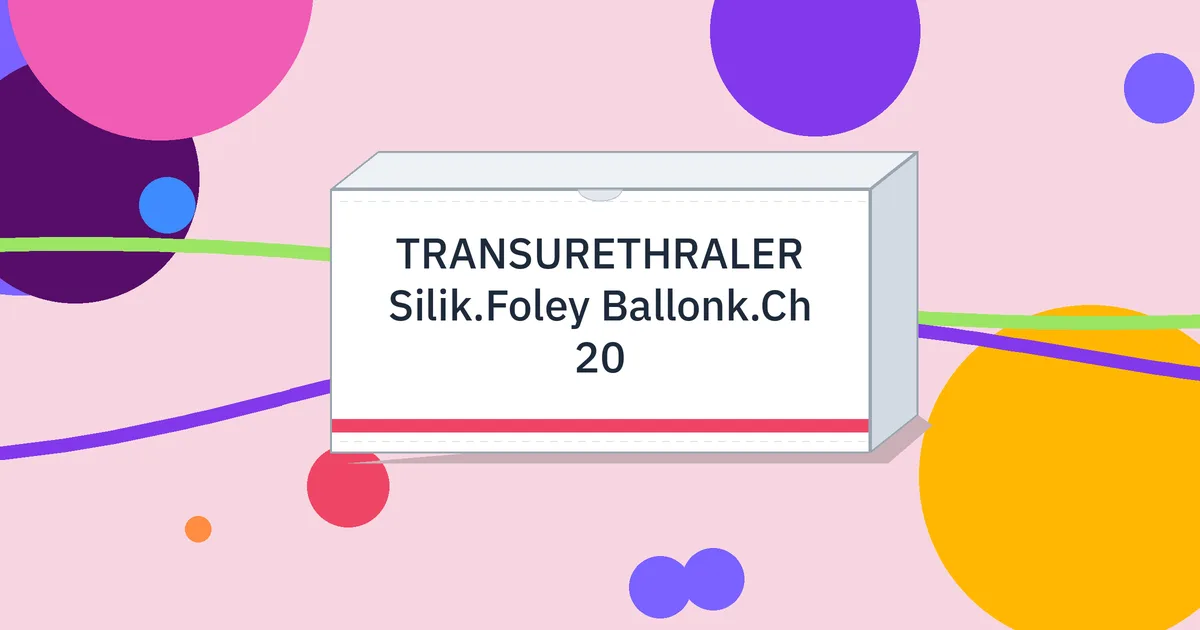 Symbolbild: Packung mit der Aufschrift TRANSURETHRALER Silik.Foley Ballonk.Ch 20 (PZN 18040632) – Verfügbarkeit und Bezug in Apotheken in Frankfurt am Main