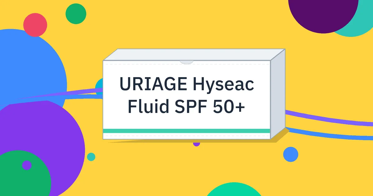 Symbolbild: Packung mit der Aufschrift URIAGE Hyseac Fluid SPF 50+ (PZN 19382056) – Verfügbarkeit und Bezug in Apotheken in Frankfurt am Main