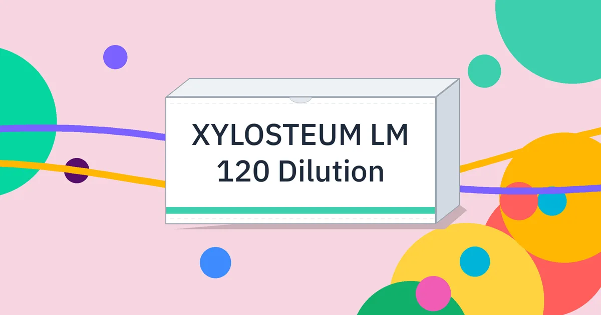 Symbolbild: Packung mit der Aufschrift XYLOSTEUM LM 120 Dilution (PZN 13284789) – Verfügbarkeit und Bezug in Apotheken in Frankfurt am Main