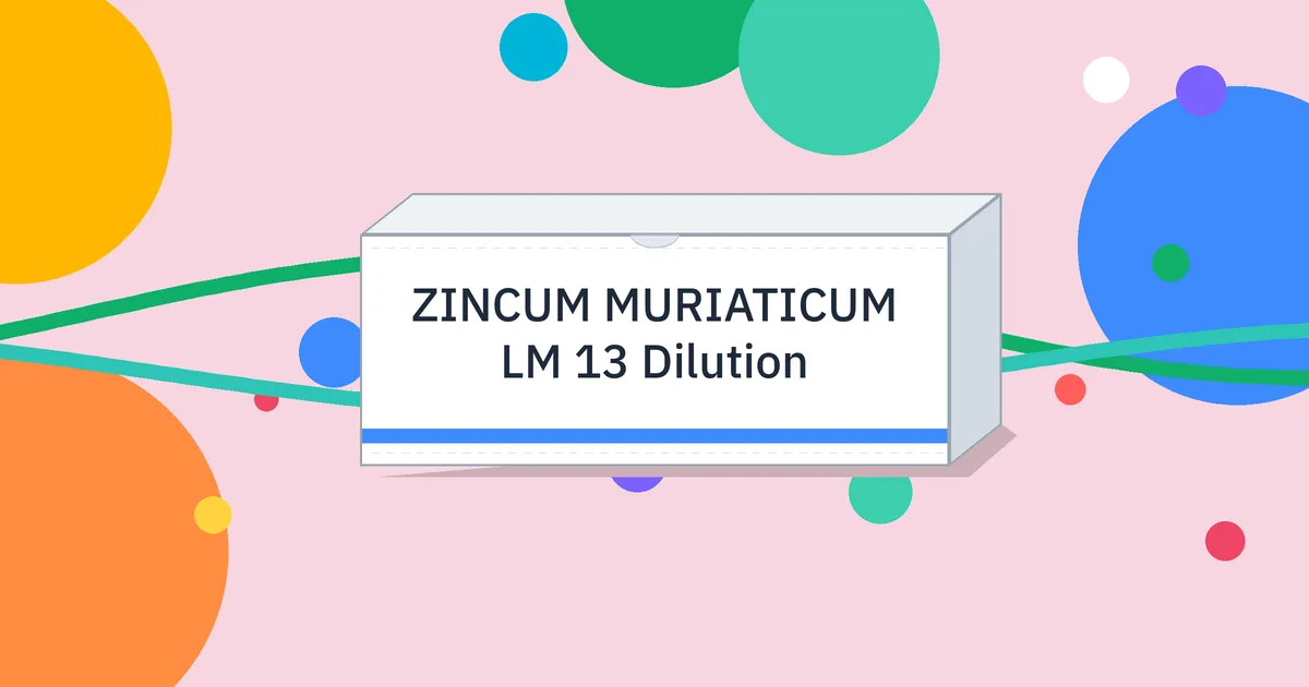 Symbolbild: Packung mit der Aufschrift ZINCUM MURIATICUM LM 13 Dilution (PZN 13295675) – Verfügbarkeit und Bezug in Apotheken in Frankfurt am Main