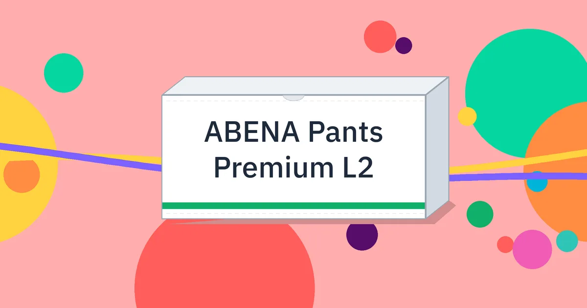 Symbolbild: Packung mit der Aufschrift ABENA Pants Premium L2 (PZN 17457169) – Verfügbarkeit und Bezug in Apotheken in Frankfurt am Main