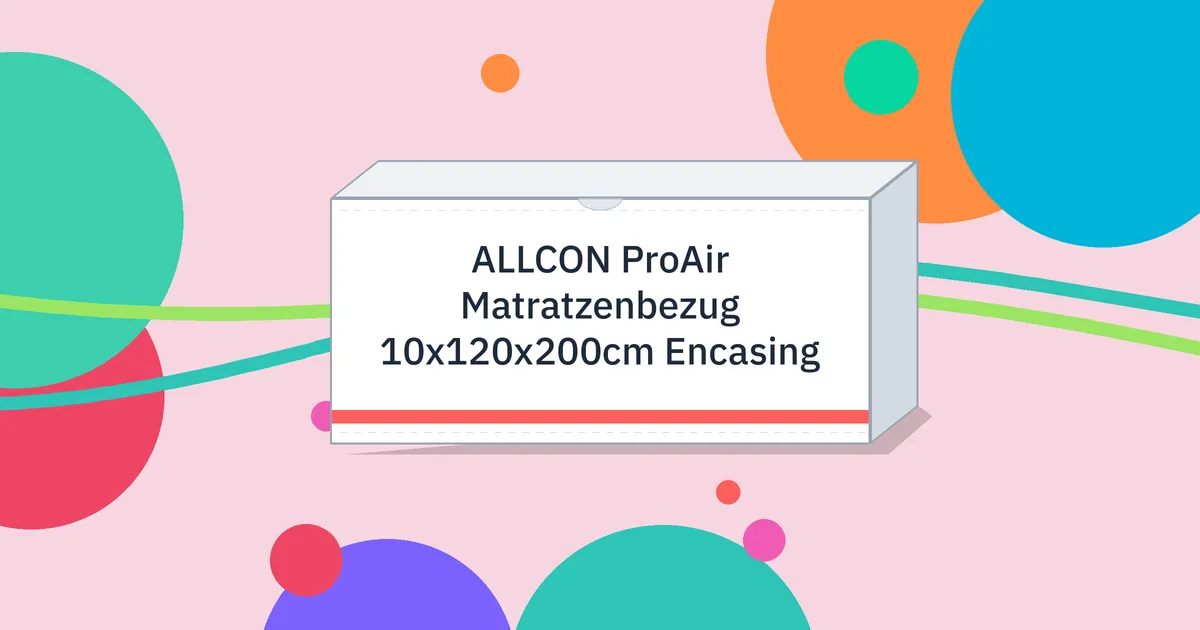 Symbolbild: Packung mit der Aufschrift ALLCON ProAir Matratzenbezug 10x120x200cm Encasing (PZN 19762178) – Verfügbarkeit und Bezug in Apotheken in Frankfurt am Main