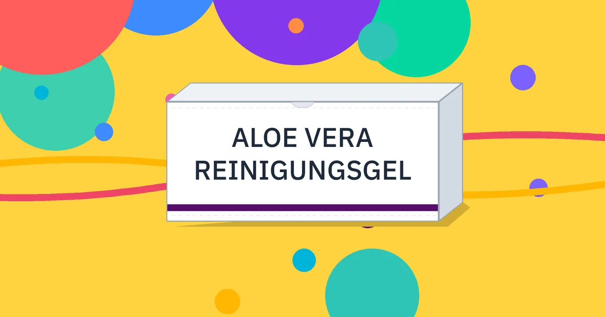 Symbolbild: Packung mit der Aufschrift ALOE VERA REINIGUNGSGEL (PZN 07121066) – Verfügbarkeit und Bezug in Apotheken in Frankfurt am Main
