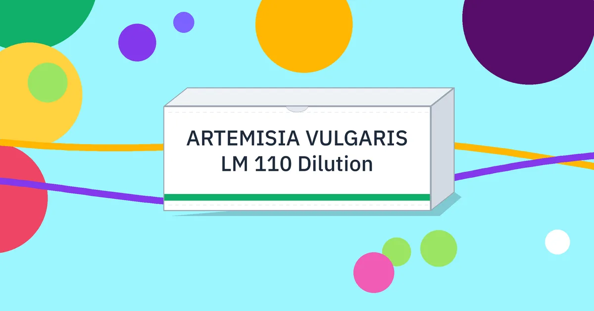 Symbolbild: Packung mit der Aufschrift ARTEMISIA VULGARIS LM 110 Dilution (PZN 12780552) – Verfügbarkeit und Bezug in Apotheken in Frankfurt am Main