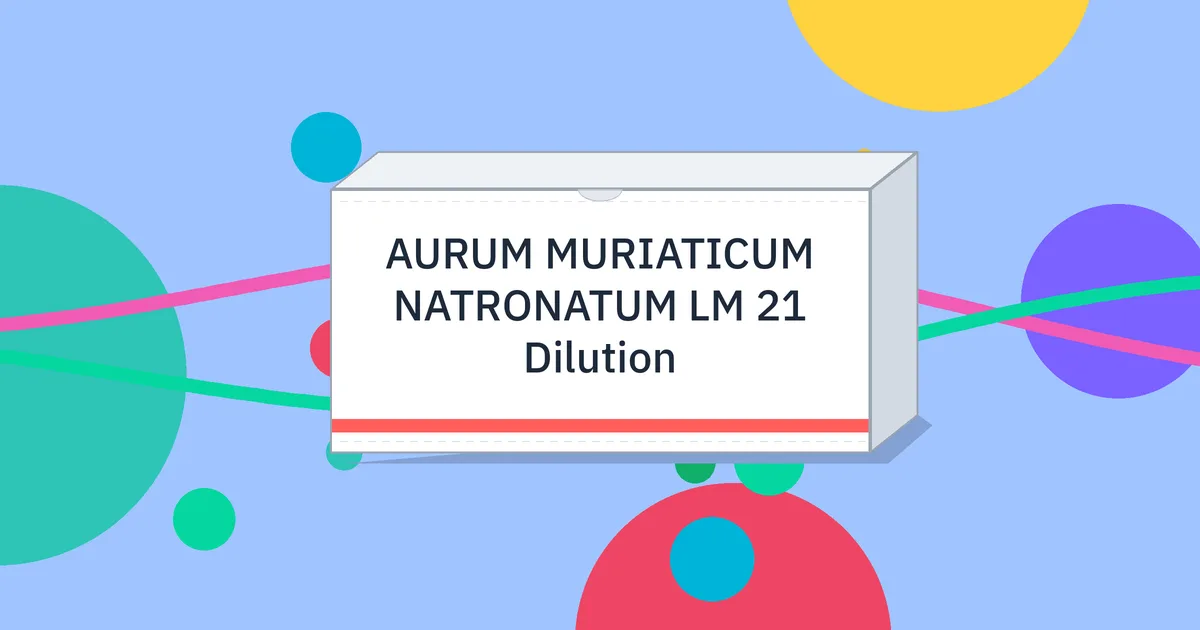 Symbolbild: Packung mit der Aufschrift AURUM MURIATICUM NATRONATUM LM 21 Dilution (PZN 12786017) – Verfügbarkeit und Bezug in Apotheken in Frankfurt am Main