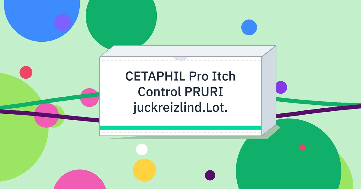 Symbolbild: Packung mit der Aufschrift CETAPHIL Pro Itch Control PRURI juckreizlind.Lot. (PZN 20007464) – Verfügbarkeit und Bezug in Apotheken in Frankfurt am Main