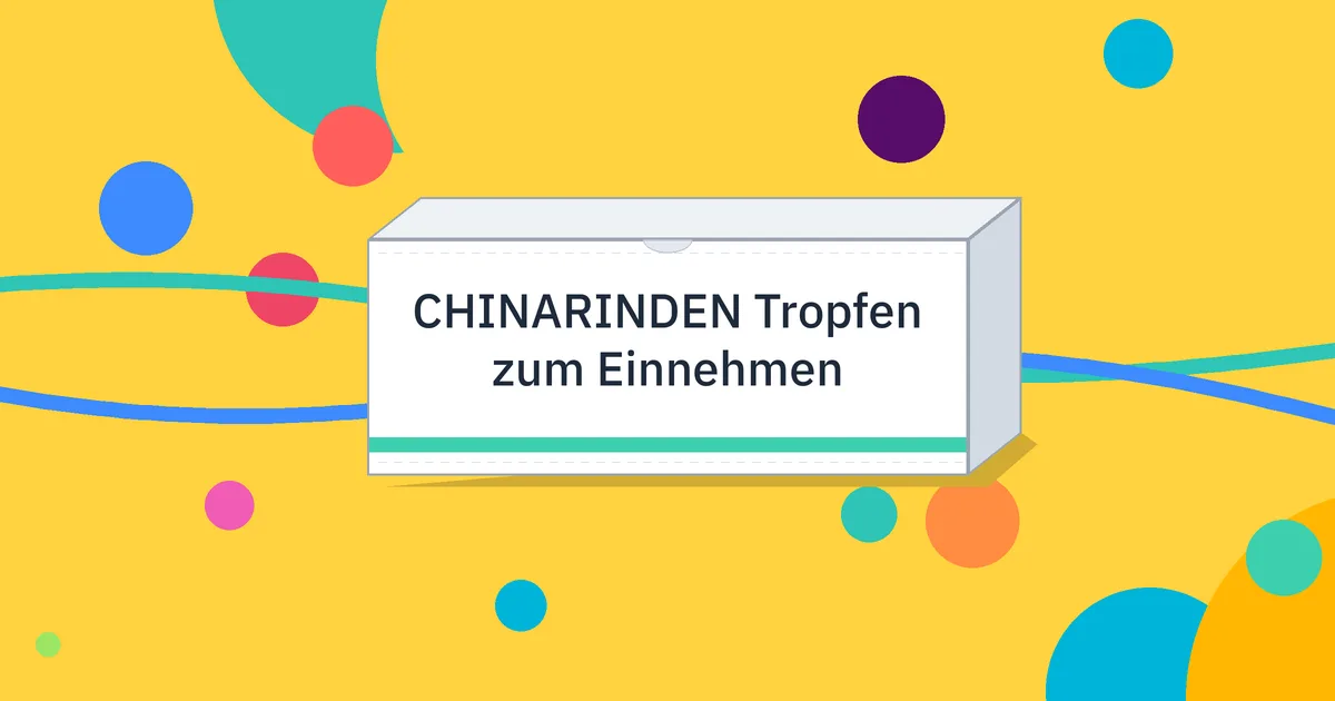 Symbolbild: Packung mit der Aufschrift CHINARINDEN Tropfen zum Einnehmen (PZN 11365503) – Verfügbarkeit und Bezug in Apotheken in Frankfurt am Main