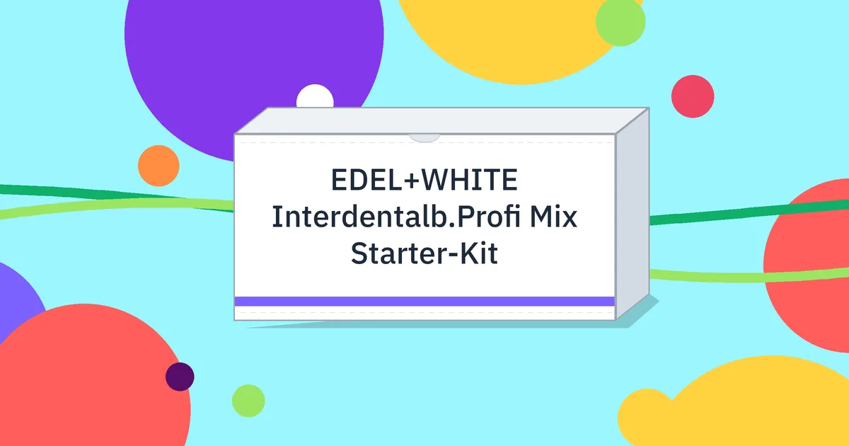 Symbolbild: Packung mit der Aufschrift EDEL+WHITE Interdentalb.Profi Mix Starter-Kit (PZN 13911967) – Verfügbarkeit und Bezug in Apotheken in Frankfurt am Main