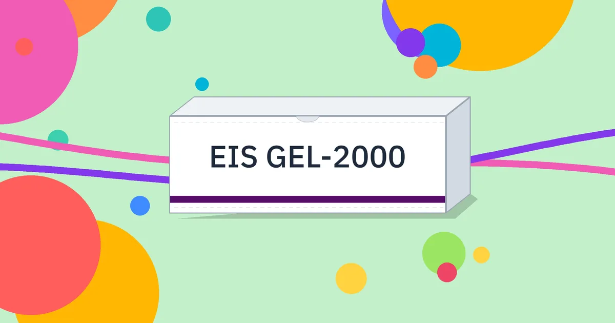Symbolbild: Packung mit der Aufschrift EIS GEL-2000 (PZN 10852879) – Verfügbarkeit und Bezug in Apotheken in Frankfurt am Main