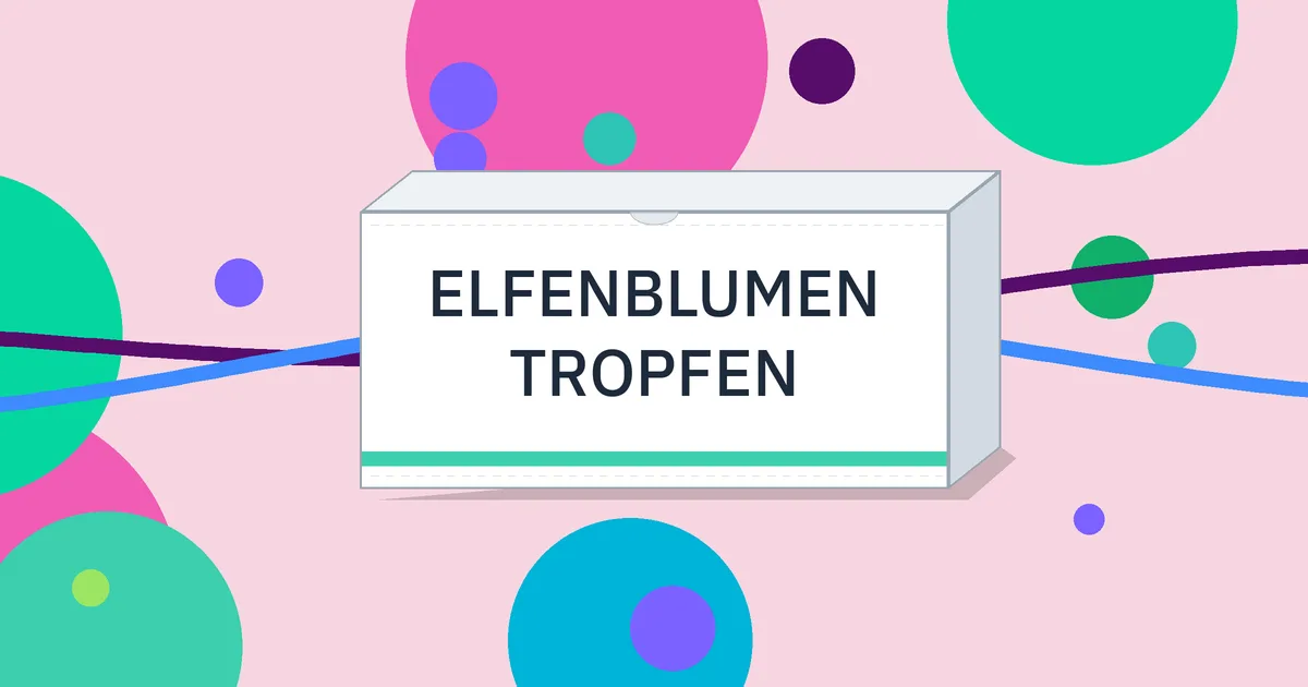 Symbolbild: Packung mit der Aufschrift ELFENBLUMEN TROPFEN (PZN 14311100) – Verfügbarkeit und Bezug in Apotheken in Frankfurt am Main
