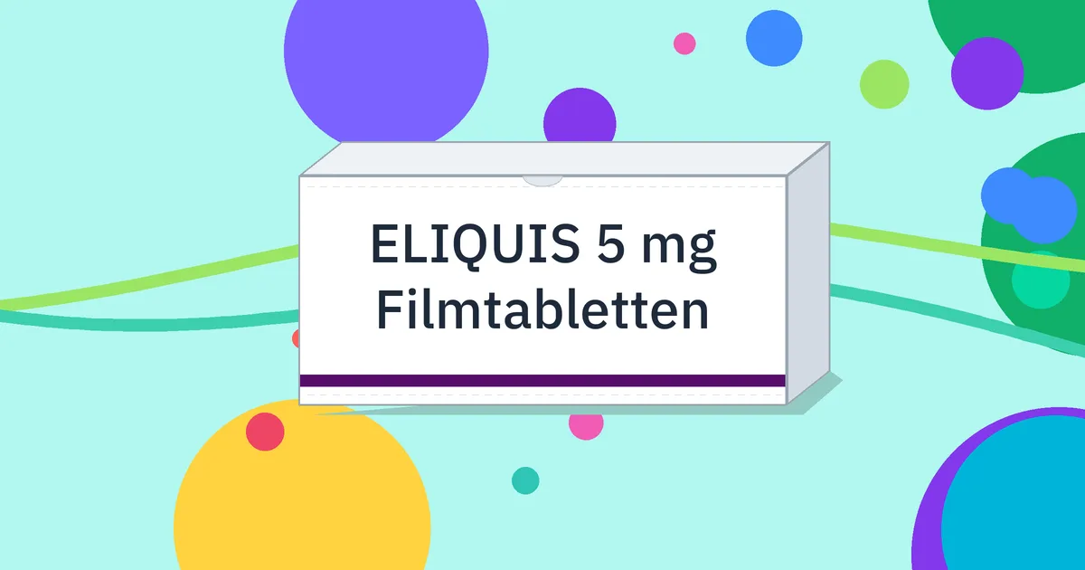Symbolbild: Packung mit der Aufschrift ELIQUIS 5 mg Filmtabletten (PZN 01647809) – Verfügbarkeit und Bezug in Apotheken in Frankfurt am Main