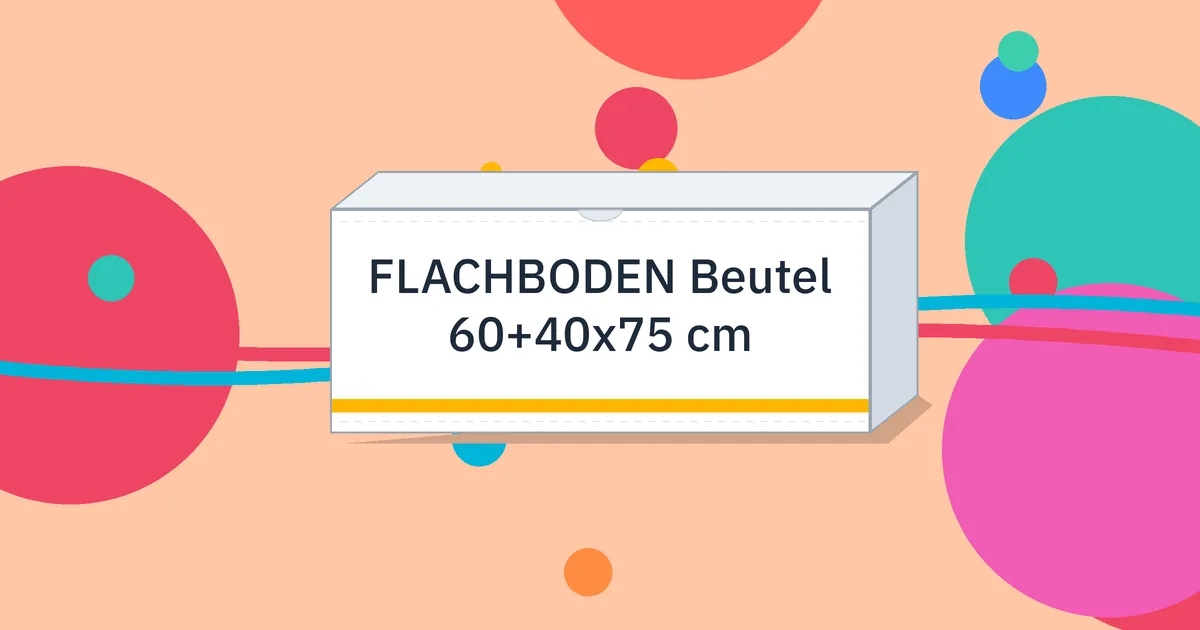 Symbolbild: Packung mit der Aufschrift FLACHBODEN Beutel 60+40x75 cm (PZN 07598153) – Verfügbarkeit und Bezug in Apotheken in Frankfurt am Main
