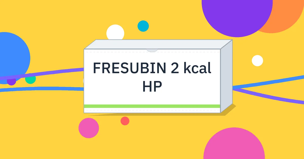Symbolbild: Packung mit der Aufschrift FRESUBIN 2 kcal HP (PZN 11591004) – Verfügbarkeit und Bezug in Apotheken in Frankfurt am Main