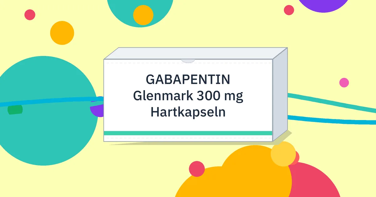 Symbolbild: Packung mit der Aufschrift GABAPENTIN Glenmark 300 mg Hartkapseln (PZN 13753853) – Verfügbarkeit und Bezug in Apotheken in Frankfurt am Main