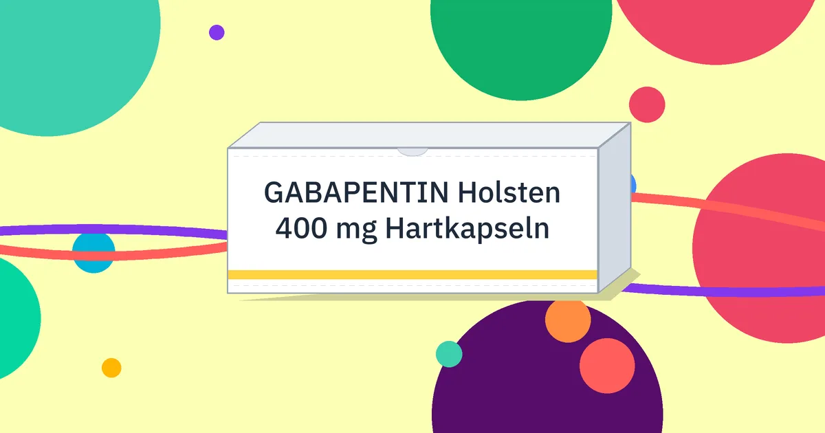 Symbolbild: Packung mit der Aufschrift GABAPENTIN Holsten 400 mg Hartkapseln (PZN 13248227) – Verfügbarkeit und Bezug in Apotheken in Frankfurt am Main