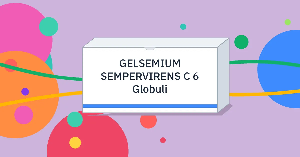 Symbolbild: Packung mit der Aufschrift GELSEMIUM SEMPERVIRENS C 6 Globuli (PZN 16669981) – Verfügbarkeit und Bezug in Apotheken in Frankfurt am Main