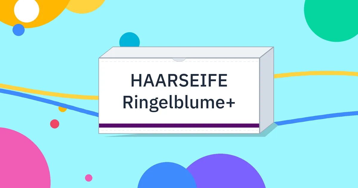 Symbolbild: Packung mit der Aufschrift HAARSEIFE Ringelblume+ (PZN 17428274) – Verfügbarkeit und Bezug in Apotheken in Frankfurt am Main