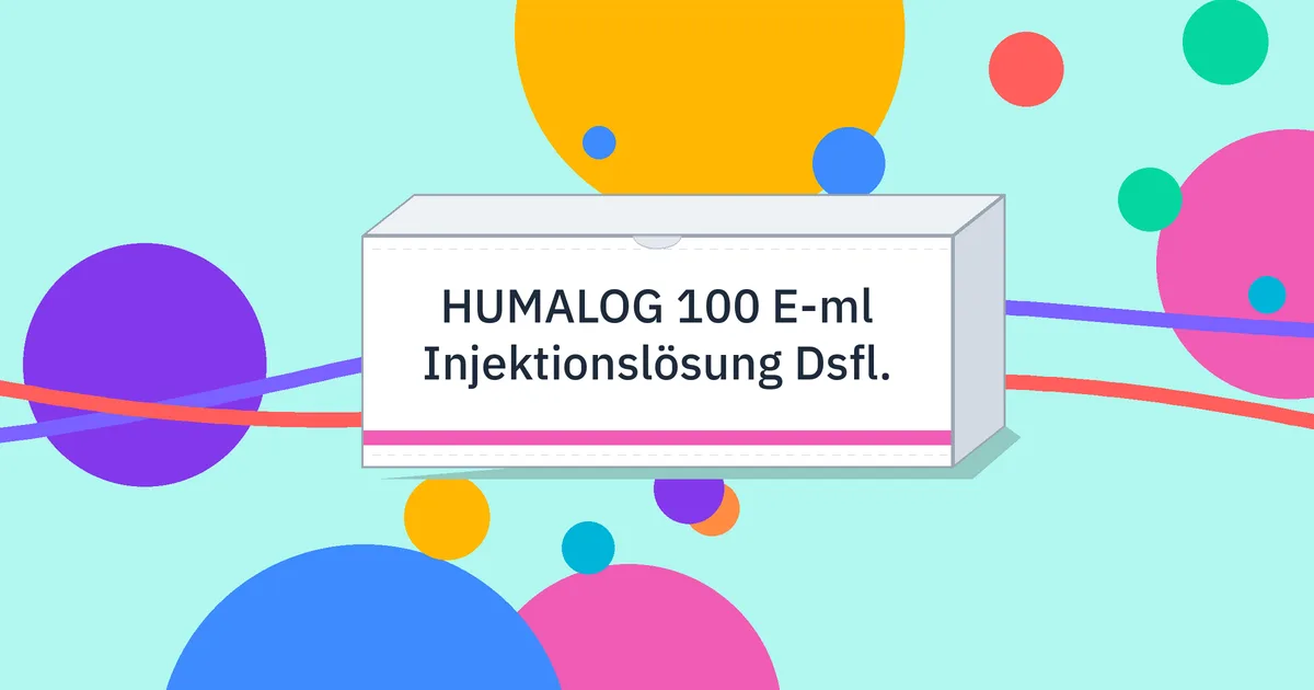 Symbolbild: Packung mit der Aufschrift HUMALOG 100 E-ml Injektionslösung Dsfl. (PZN 07242491) – Verfügbarkeit und Bezug in Apotheken in Frankfurt am Main