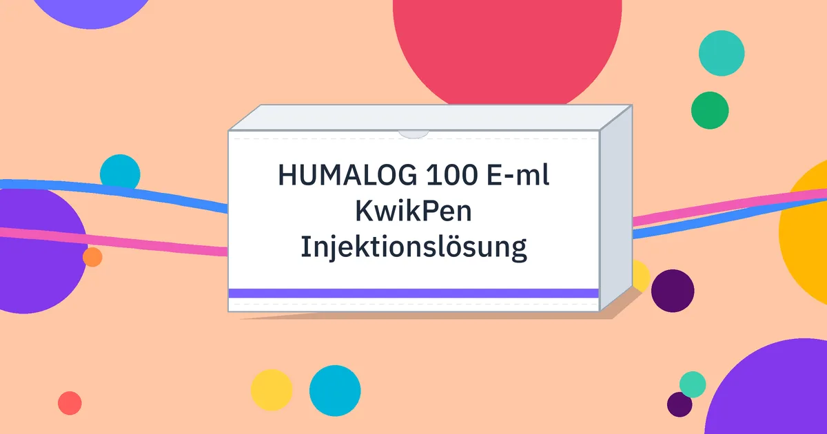 Symbolbild: Packung mit der Aufschrift HUMALOG 100 E-ml KwikPen Injektionslösung (PZN 20399990) – Verfügbarkeit und Bezug in Apotheken in Frankfurt am Main