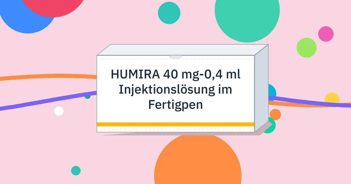 Symbolbild: Packung mit der Aufschrift HUMIRA 40 mg-0,4 ml Injektionslösung im Fertigpen (PZN 18455563) – Verfügbarkeit und Bezug in Apotheken in Frankfurt am Main