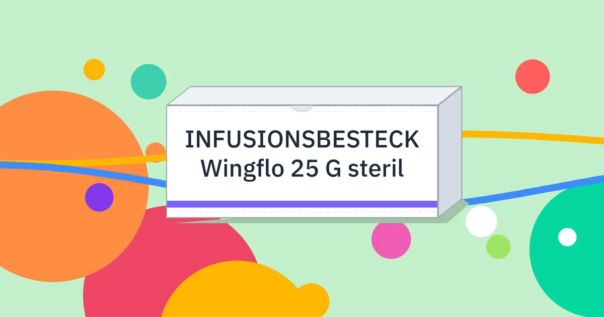 Symbolbild: Packung mit der Aufschrift INFUSIONSBESTECK Wingflo 25 G steril (PZN 06869153) – Verfügbarkeit und Bezug in Apotheken in Frankfurt am Main