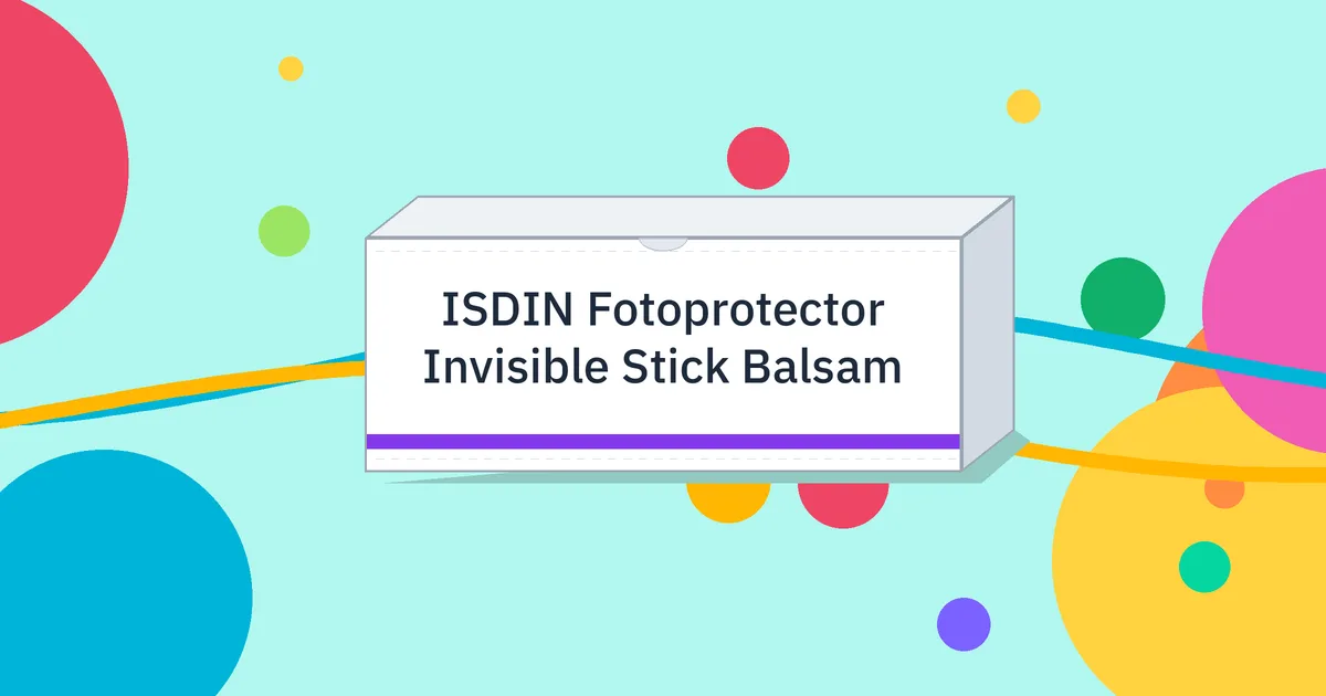 Symbolbild: Packung mit der Aufschrift ISDIN Fotoprotector Invisible Stick Balsam (PZN 19075957) – Verfügbarkeit und Bezug in Apotheken in Frankfurt am Main