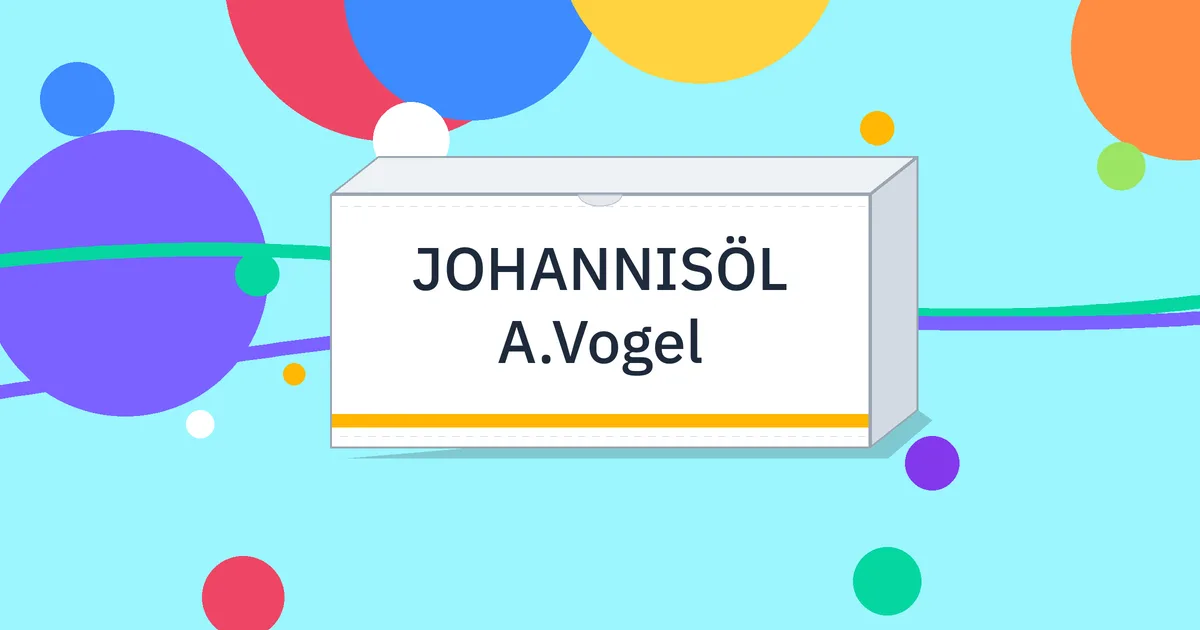 Symbolbild: Packung mit der Aufschrift JOHANNISÖL A.Vogel (PZN 11280178) – Verfügbarkeit und Bezug in Apotheken in Frankfurt am Main