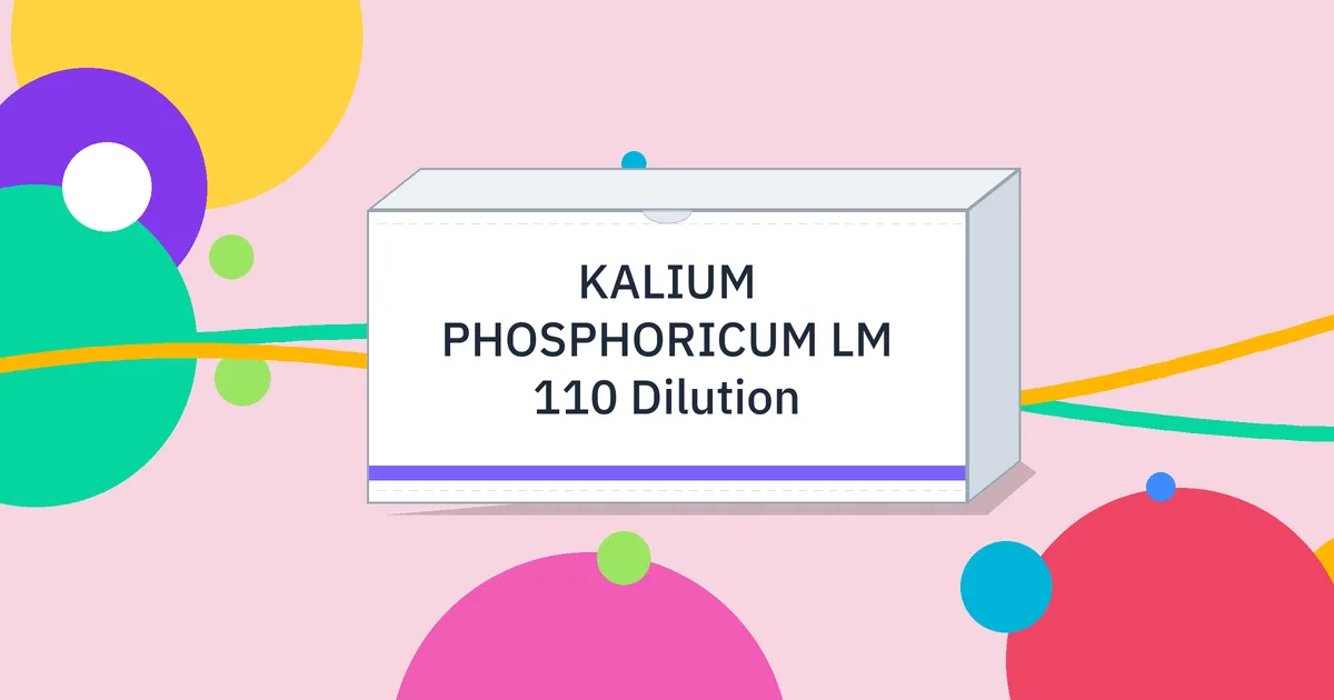 Symbolbild: Packung mit der Aufschrift KALIUM PHOSPHORICUM LM 110 Dilution (PZN 12924838) – Verfügbarkeit und Bezug in Apotheken in Frankfurt am Main