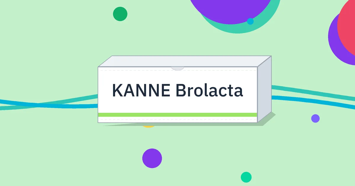 Symbolbild: Packung mit der Aufschrift KANNE Brolacta (PZN 04536298) – Verfügbarkeit und Bezug in Apotheken in Frankfurt am Main