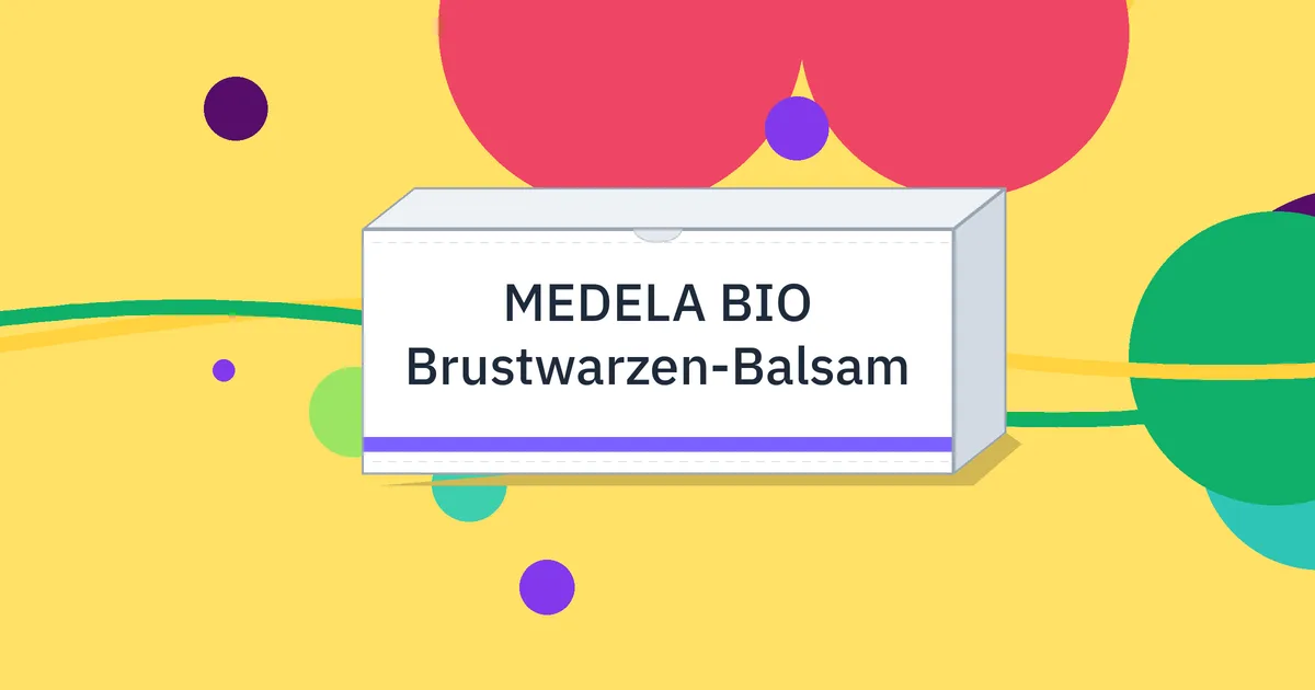 Symbolbild: Packung mit der Aufschrift MEDELA BIO Brustwarzen-Balsam (PZN 18889913) – Verfügbarkeit und Bezug in Apotheken in Frankfurt am Main