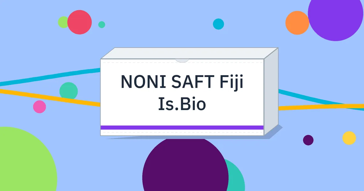Symbolbild: Packung mit der Aufschrift NONI SAFT Fiji Is.Bio (PZN 09462446) – Verfügbarkeit und Bezug in Apotheken in Frankfurt am Main