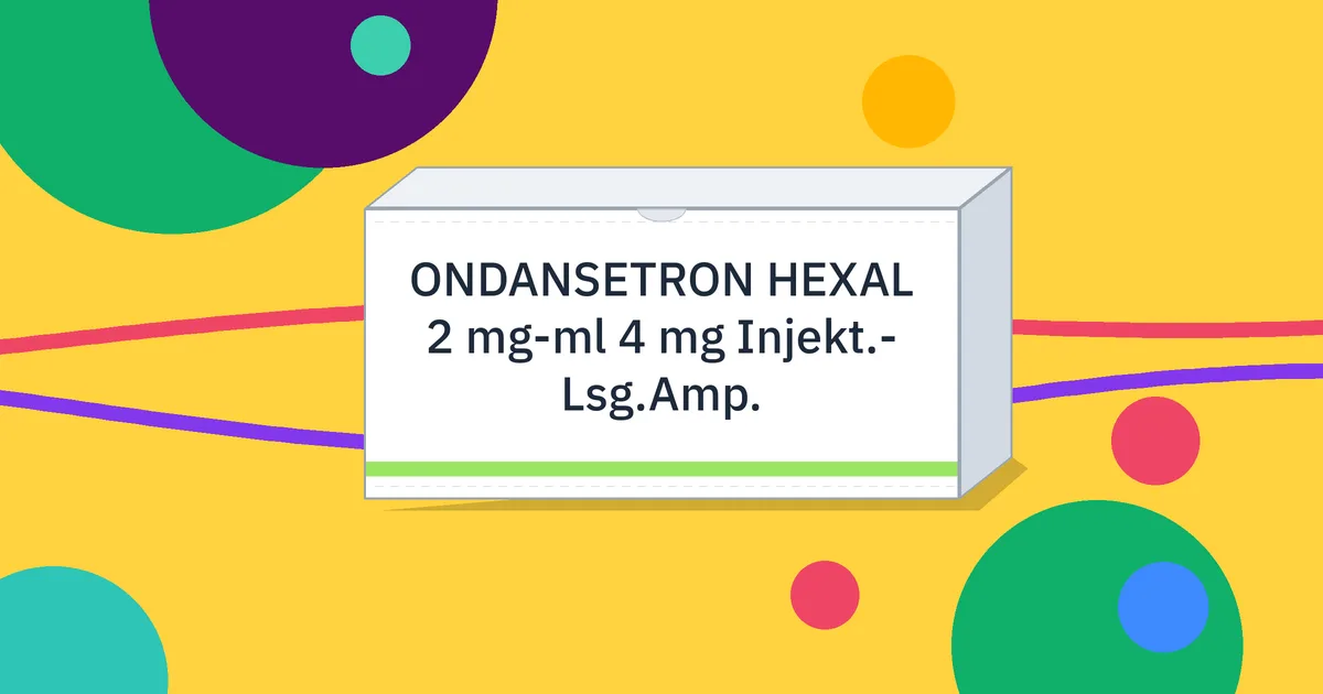 Symbolbild: Packung mit der Aufschrift ONDANSETRON HEXAL 2 mg-ml 4 mg Injekt.-Lsg.Amp. (PZN 17620675) – Verfügbarkeit und Bezug in Apotheken in Frankfurt am Main