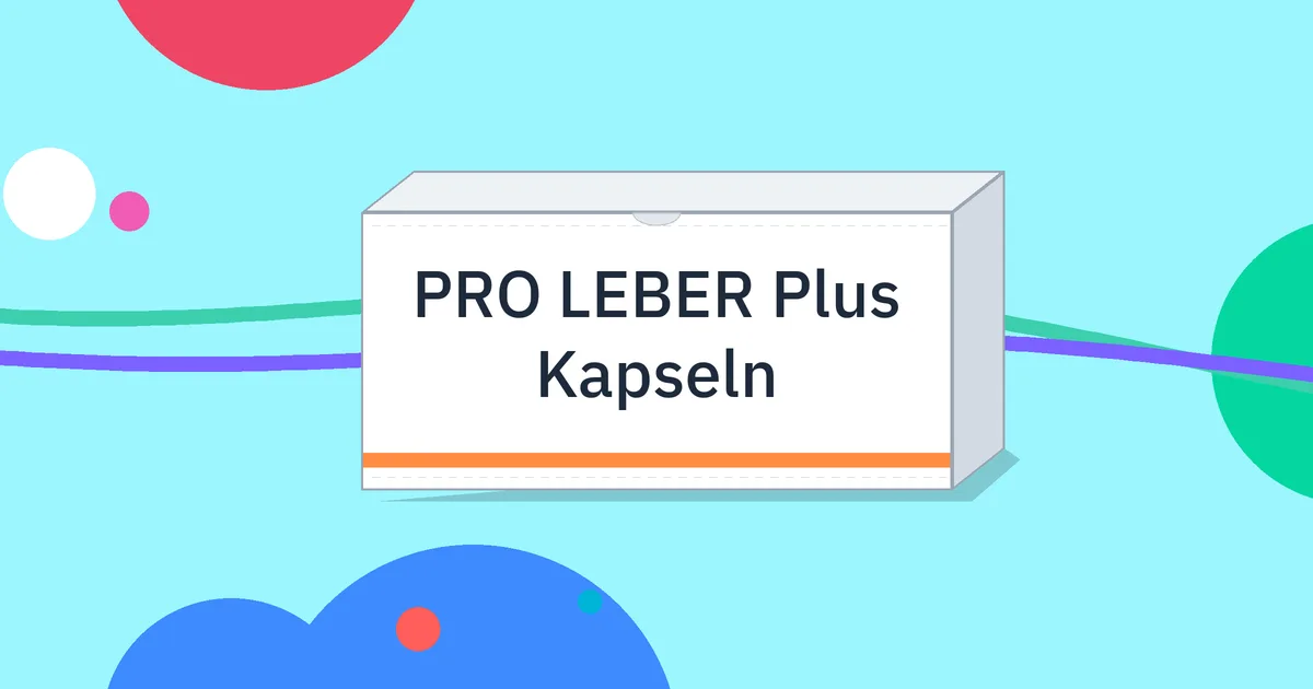 Symbolbild: Packung mit der Aufschrift PRO LEBER Plus Kapseln (PZN 20358169) – Verfügbarkeit und Bezug in Apotheken in Frankfurt am Main