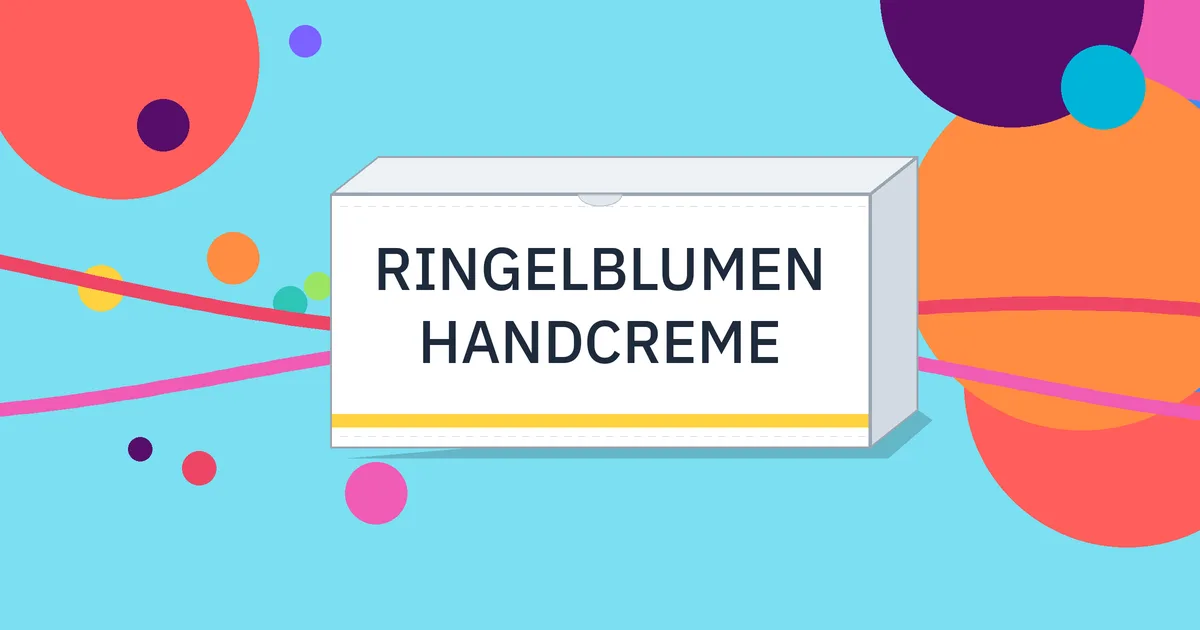 Symbolbild: Packung mit der Aufschrift RINGELBLUMEN HANDCREME (PZN 09636047) – Verfügbarkeit und Bezug in Apotheken in Frankfurt am Main