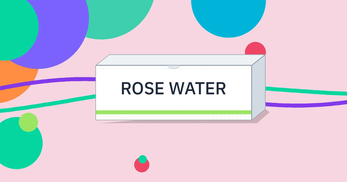 Symbolbild: Packung mit der Aufschrift ROSE WATER (PZN 19264032) – Verfügbarkeit und Bezug in Apotheken in Frankfurt am Main