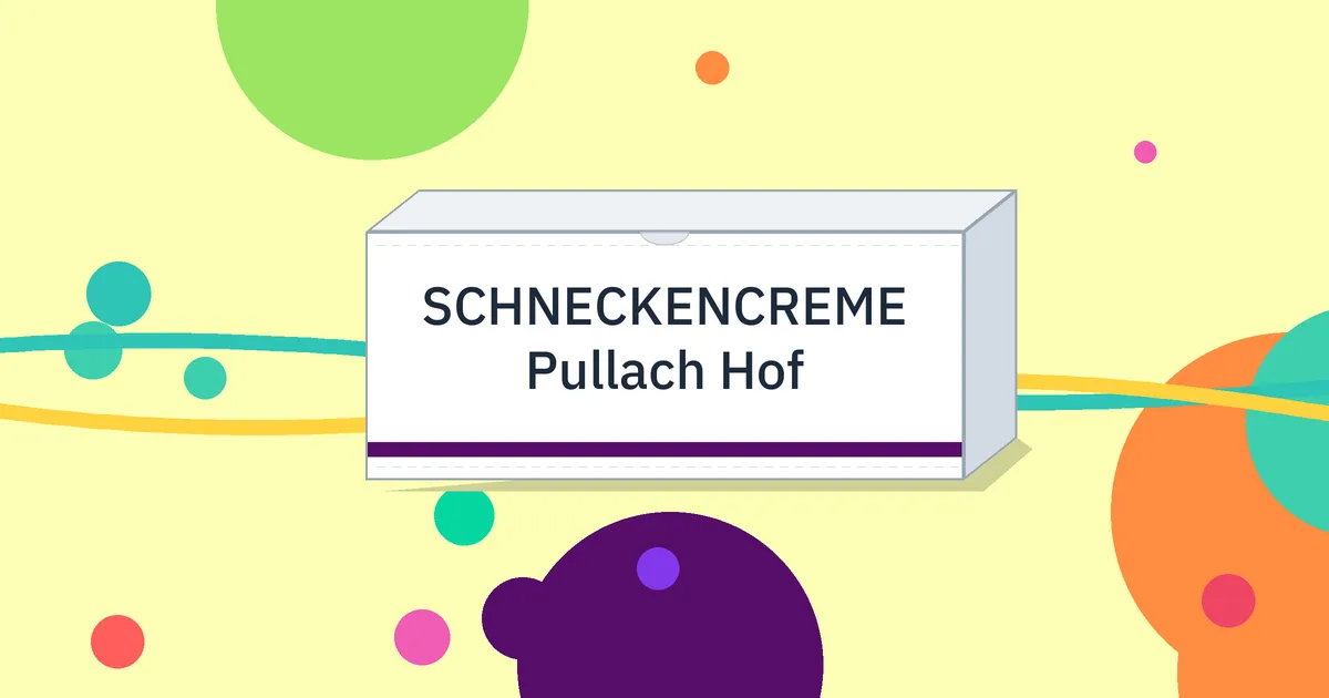 Symbolbild: Packung mit der Aufschrift SCHNECKENCREME Pullach Hof (PZN 10540341) – Verfügbarkeit und Bezug in Apotheken in Frankfurt am Main