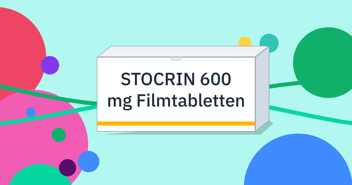 Symbolbild: Packung mit der Aufschrift STOCRIN 600 mg Filmtabletten (PZN 11593552) – Verfügbarkeit und Bezug in Apotheken in Frankfurt am Main