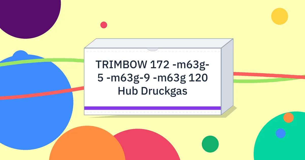 Symbolbild: Packung mit der Aufschrift TRIMBOW 172 -m63g-5 -m63g-9 -m63g 120 Hub Druckgas (PZN 19819435) – Verfügbarkeit und Bezug in Apotheken in Frankfurt am Main