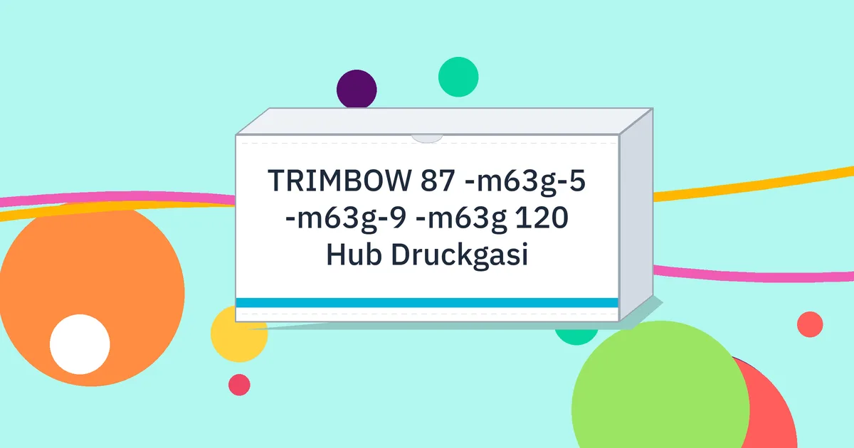 Symbolbild: Packung mit der Aufschrift TRIMBOW 87 -m63g-5 -m63g-9 -m63g 120 Hub Druckgasi (PZN 18222190) – Verfügbarkeit und Bezug in Apotheken in Frankfurt am Main